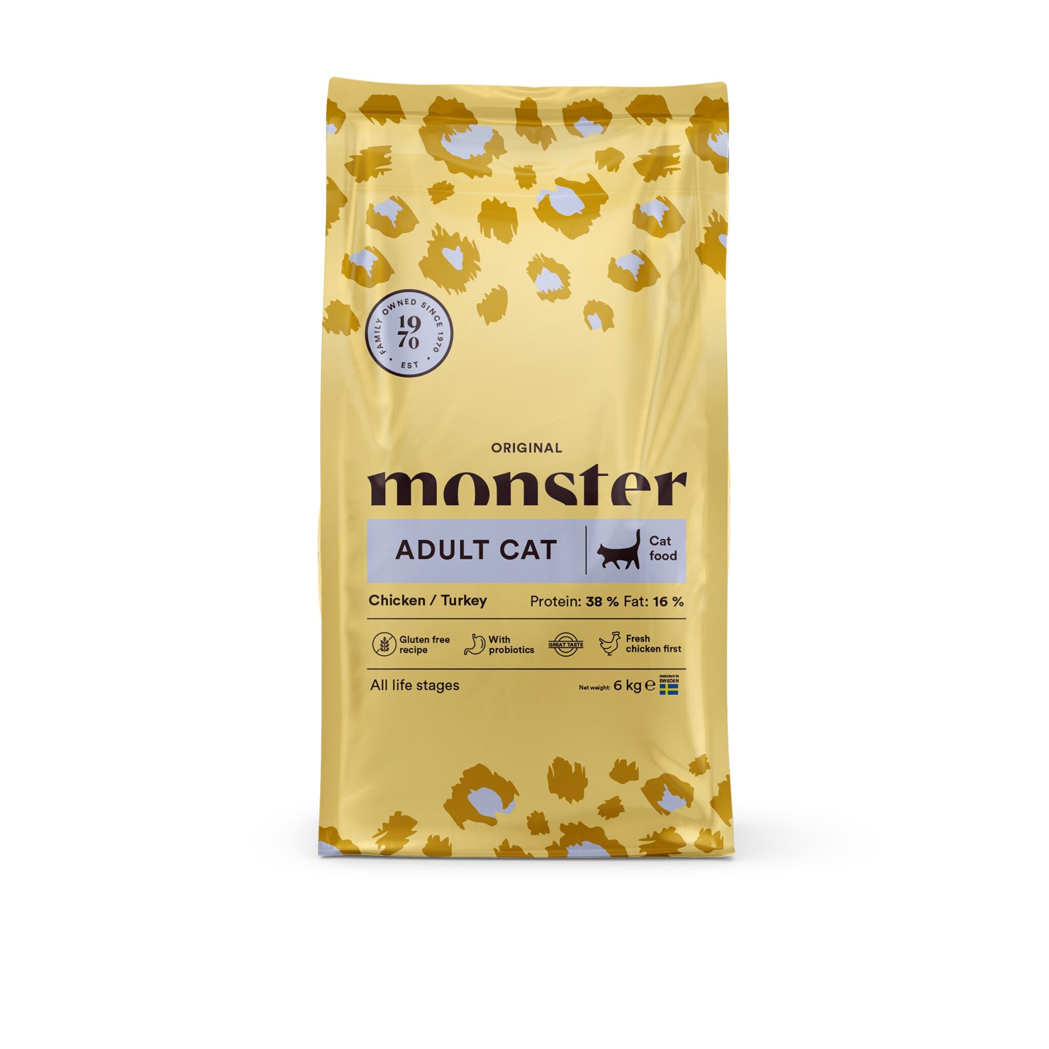 Köp Monster Cat Original Adult 6kg - Wermlands Djur & Natur